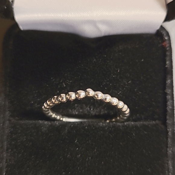 Jewelry | Sterling Silver Beaded Ring | Poshmark